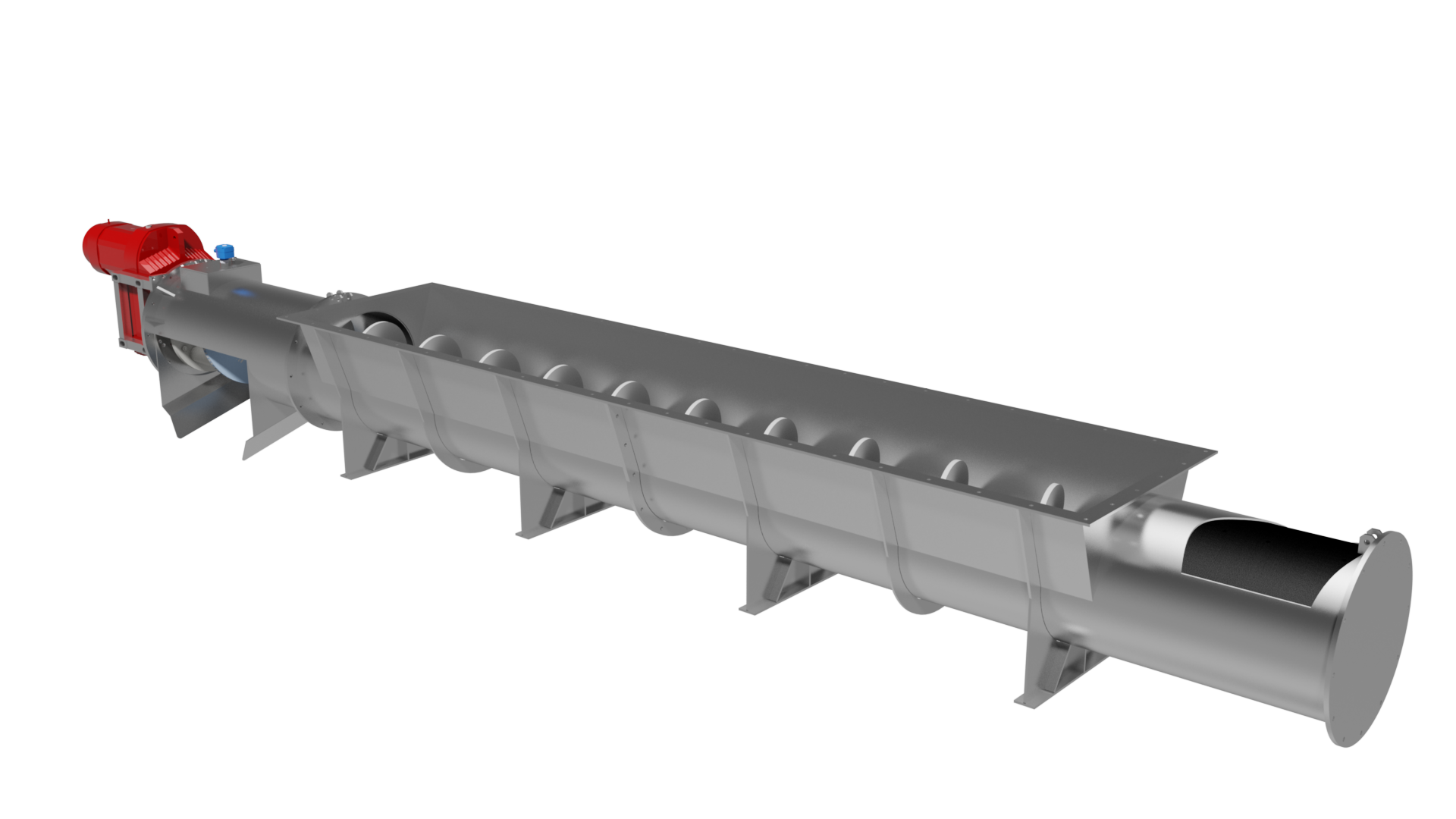 Robust shaftless screw conveyors | RATAJ a.s.